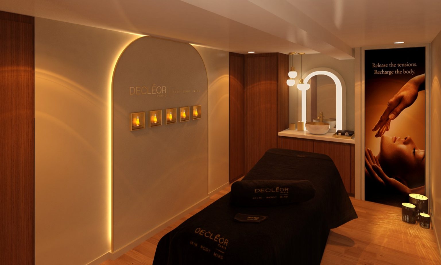 DECLÉOR Beauty Spa Shop Design – 2017 POPAI AWARDS - m2display